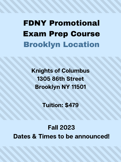 FDNY Promotional Exam Classes - Civil Service Success
